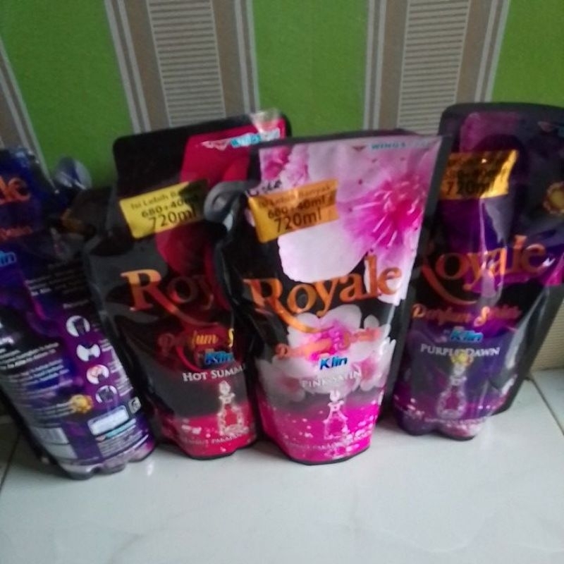 Jual Soklin Royale Pouch kemasan baru menjadi 650 ml | Shopee Indonesia