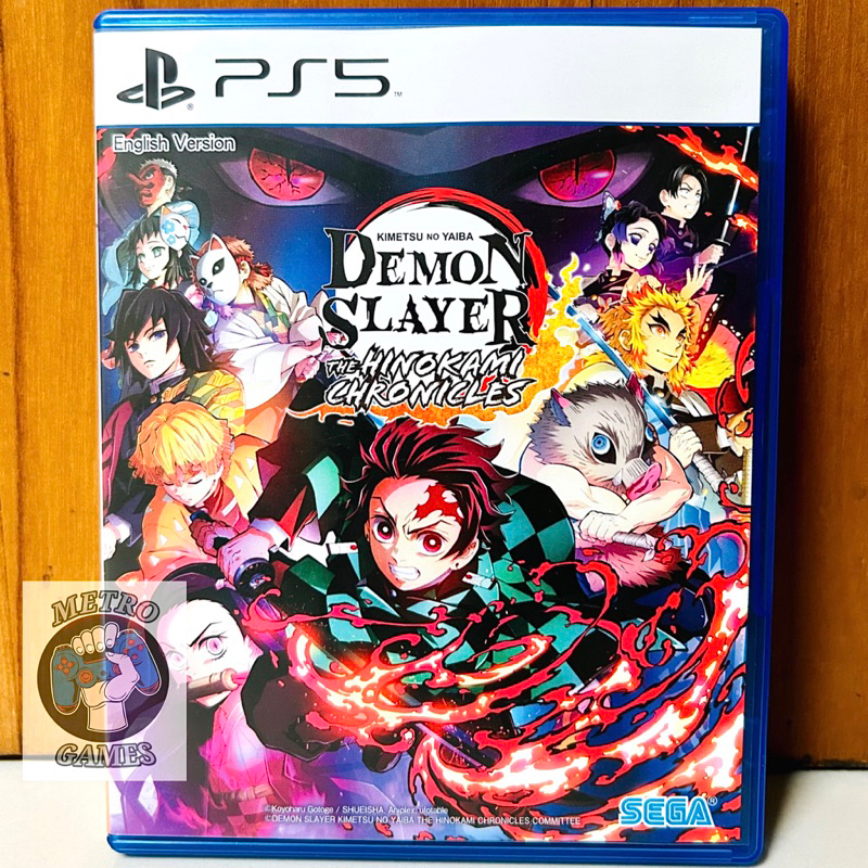 Jual Ps5 Demon Slayer Kaset Demonslayer Kimetsu no Yaiba The Hinokami Chronicles Playstation PS ...