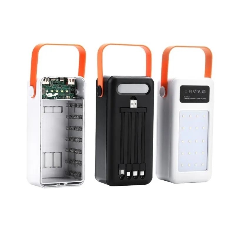 Jual Power Bank casing isi daya USB ganda 21x18650 pengisian daya ...
