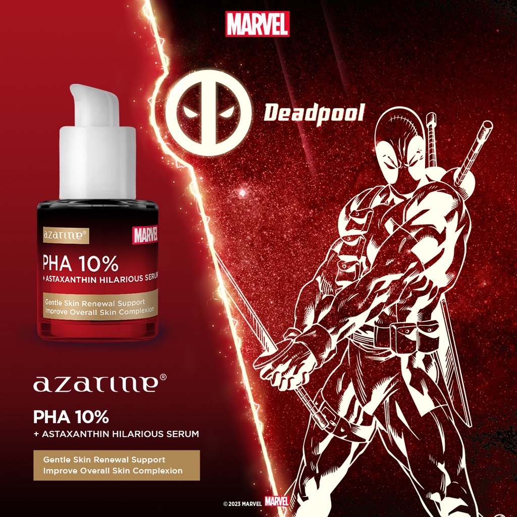 Jual AZARINE X MARVEL Super Fighters Serum 20ml - Retinol Complex ...