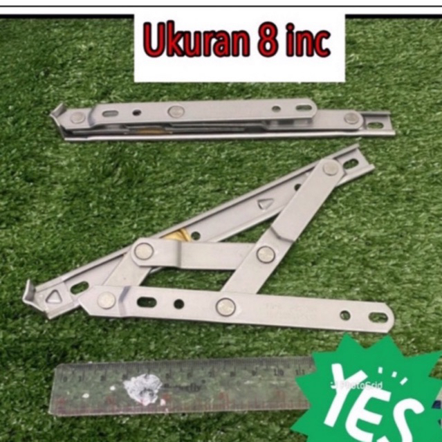 Jual Promo engsel casement 8 inc/ engsel casement 8 inc 10 inc 12 " 14 ...