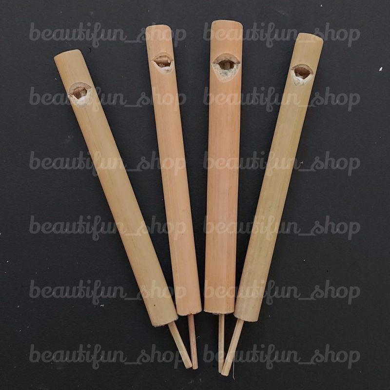 Jual Seruling bambu mainan anak bisa bunyi | mainan edukasi anak suling ...