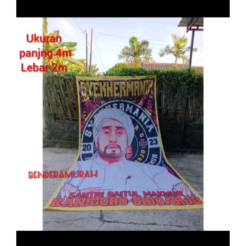 Jual BENDERA DESAIN TERBARU DAN TERLARIS SYEKHERMANIA FULL PRINTING ...