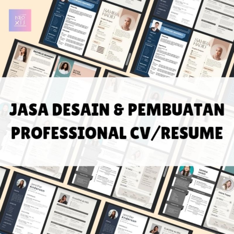 Jual Jasa Pembuatan CV / ATS Friendly / Desain CV / Curriculum Vitae / Lamaran Kerja /Pas Foto ...