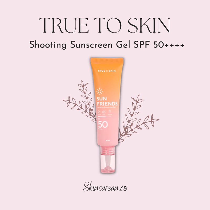 Jual True To Skin Sun Friends SPF 50 PA++++ - Sunscreen Gel True To ...