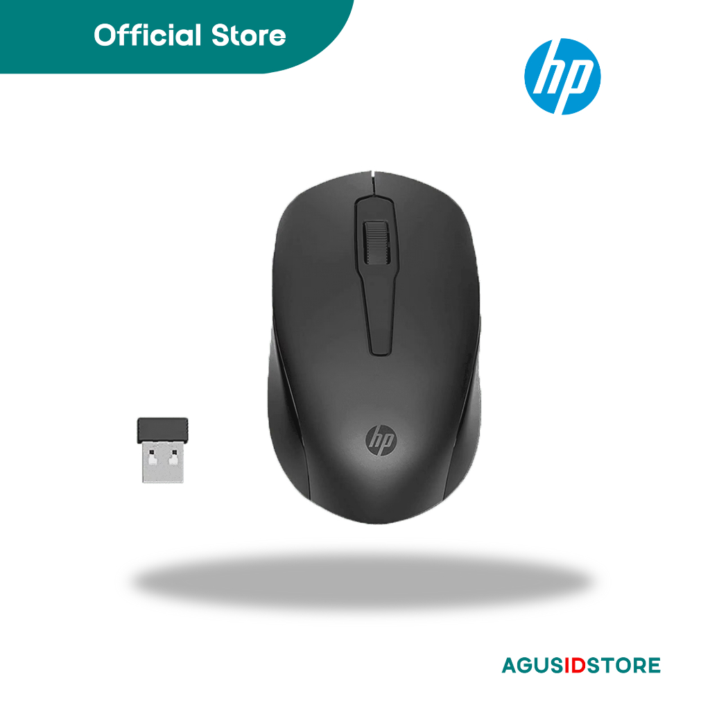 Jual Mouse Wireless - Mouse HP 150 Wireless / Mouse Ergonomic Original ...
