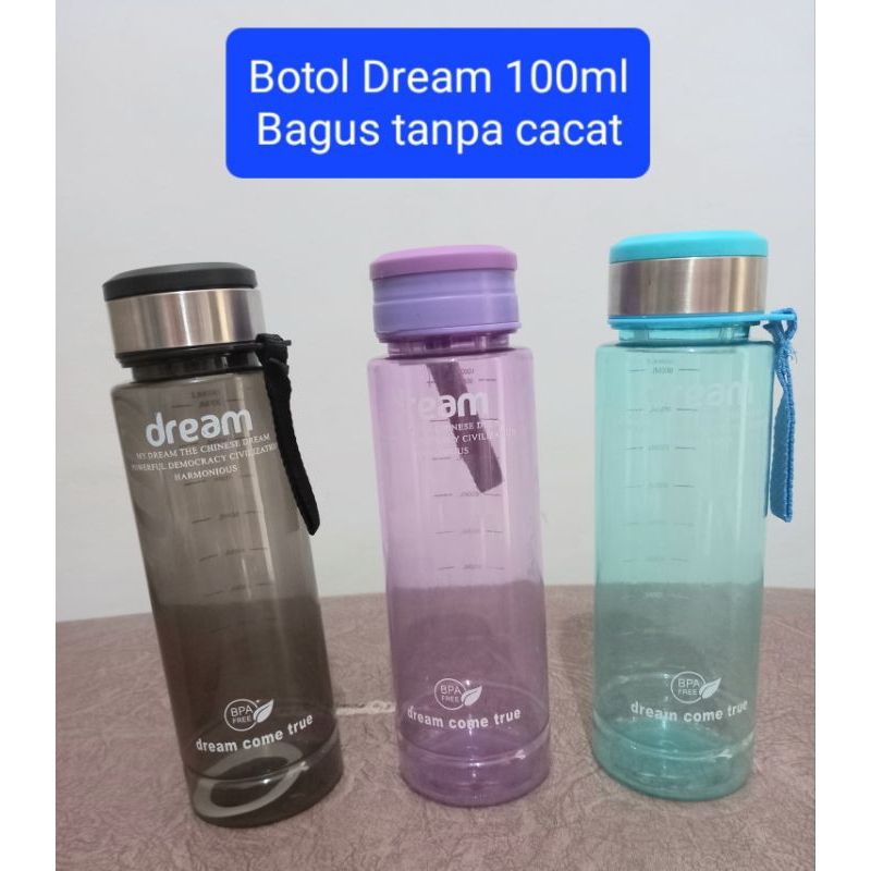 Jual BOTOL MINUM DREAM 1LITER (ADA CACAT) | Shopee Indonesia