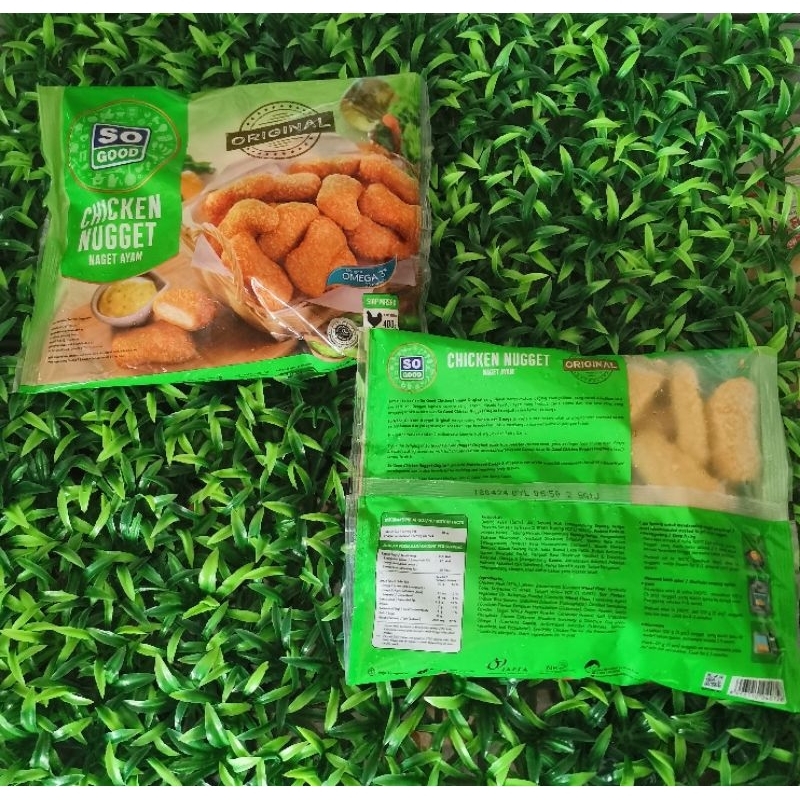 Jual So Good Chicken Nugget Original - Berat 400 gram | Shopee Indonesia