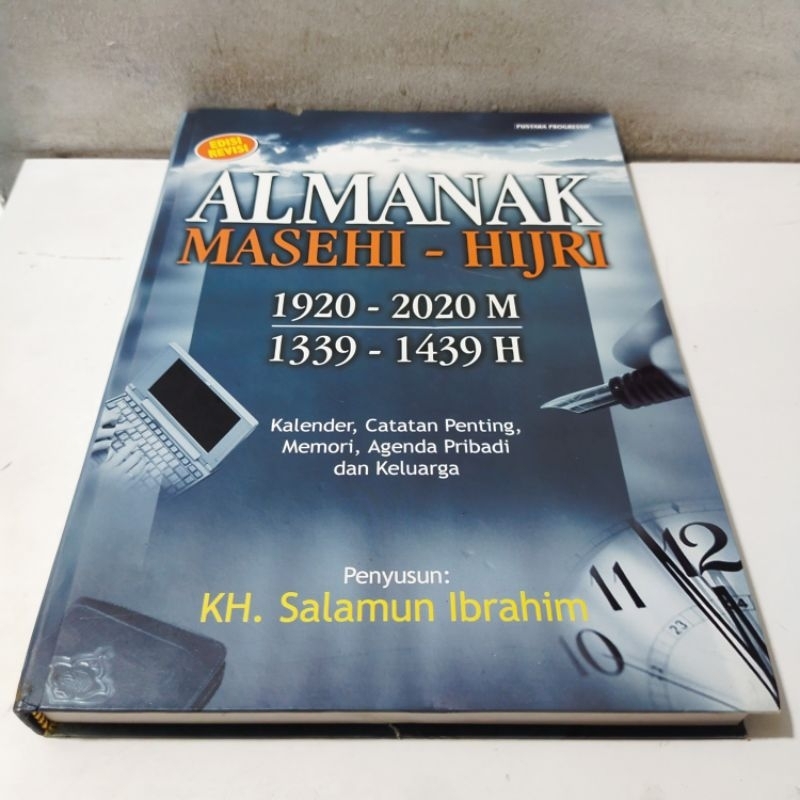 Jual Buku Obral Super Murah - Buku Almanak Masehi Hijri 1920-2020 M ...