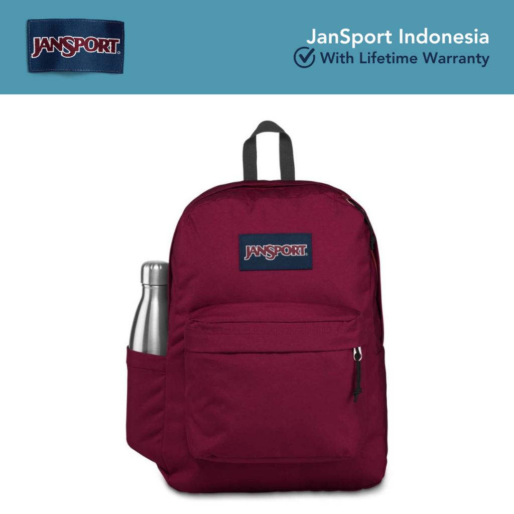 Jual JanSport Tas Ransel / Backpack / Daypack SuperBreak Russet Red ...