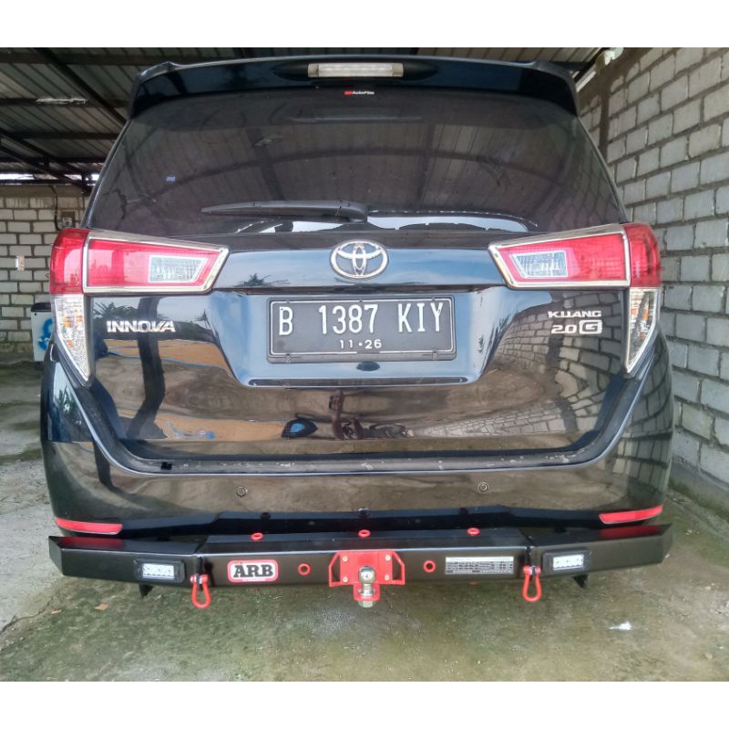 Jual BUMPER TOWING ARB INNOVA REBORN OFF ROAD + ANTING & LED DRL KNOCK ...