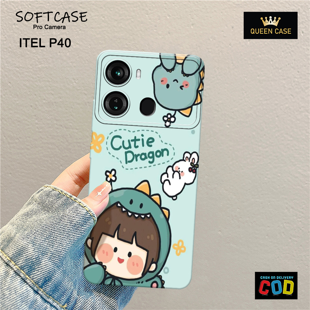 Jual Softcase Hp Itel P40 Terbaru - Fashion Case Kartun - Case Hp Itel ...