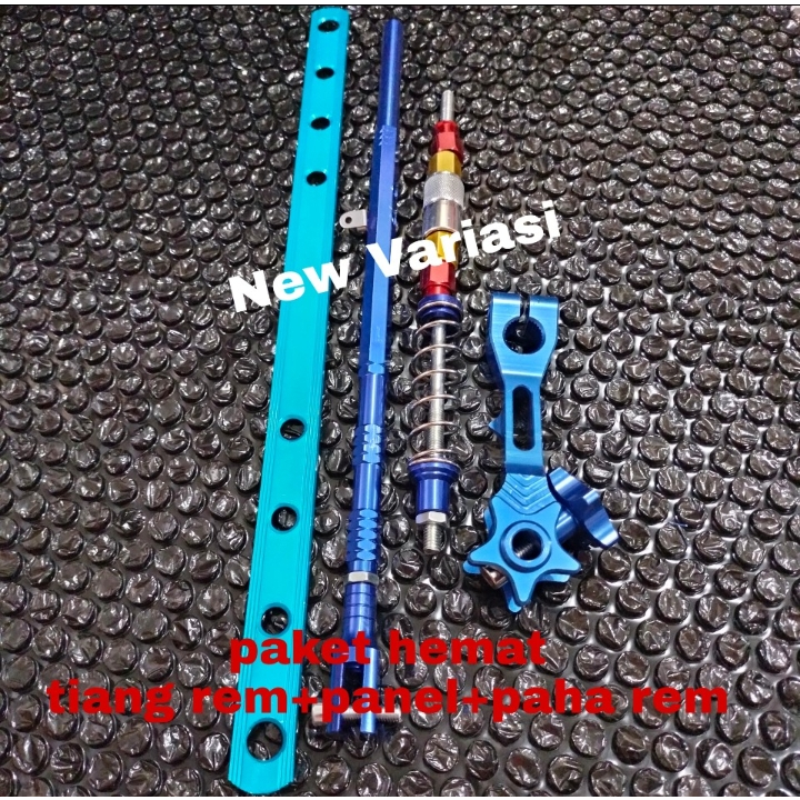 Jual tiang rem belakang plus paha rem full cnc plus panel rem L(35cm ...