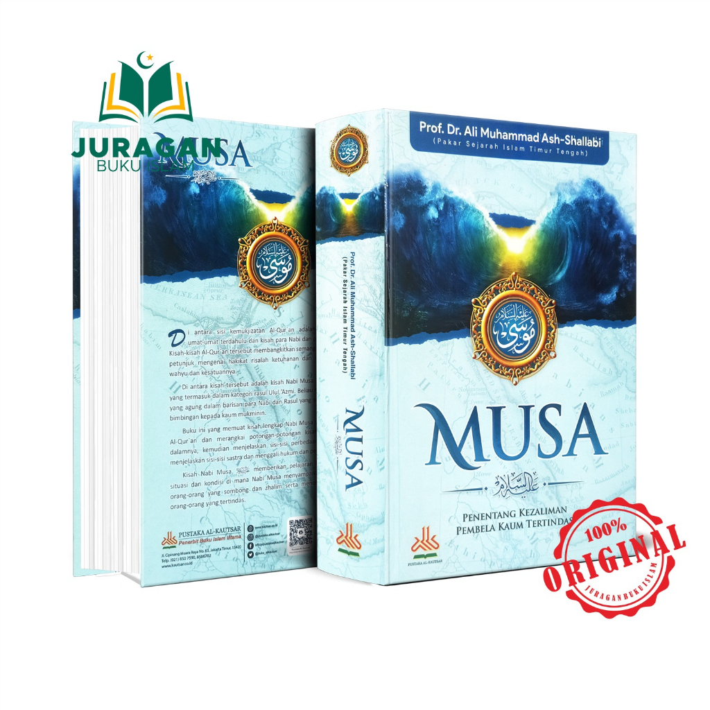 Jual ORIGINAL BUKU Musa Alaihissalam (Penentang Kezaliman, Pembela Kaum Tertindas) | Shopee ...