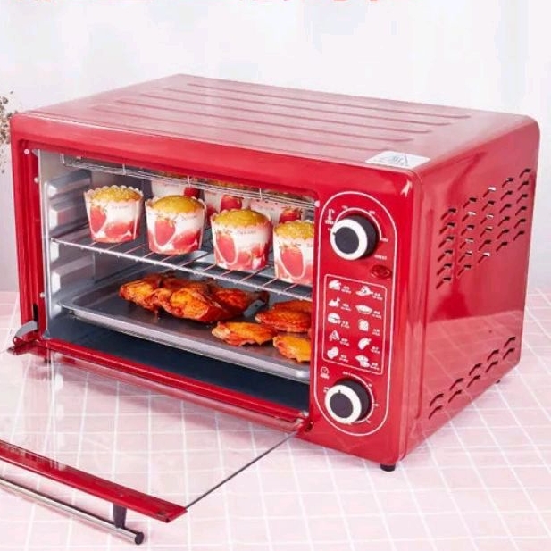Jual Oven Listrik 52L Toaster Oven 52 Liter Penghangat Makanan Pemanas ...