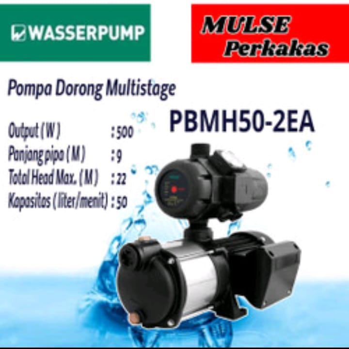 Jual Pompa Air Pendorong Multistage Wasser PBMH 50-2EA | Shopee Indonesia