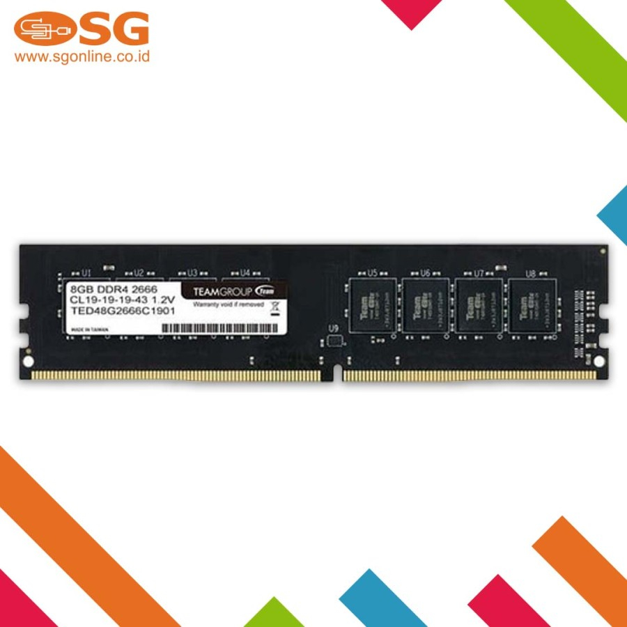 Jual RAM TEAM ELITE DDR4 LONGDIM - RAM PC - RAM KOMPUTER - 4GB | Shopee ...