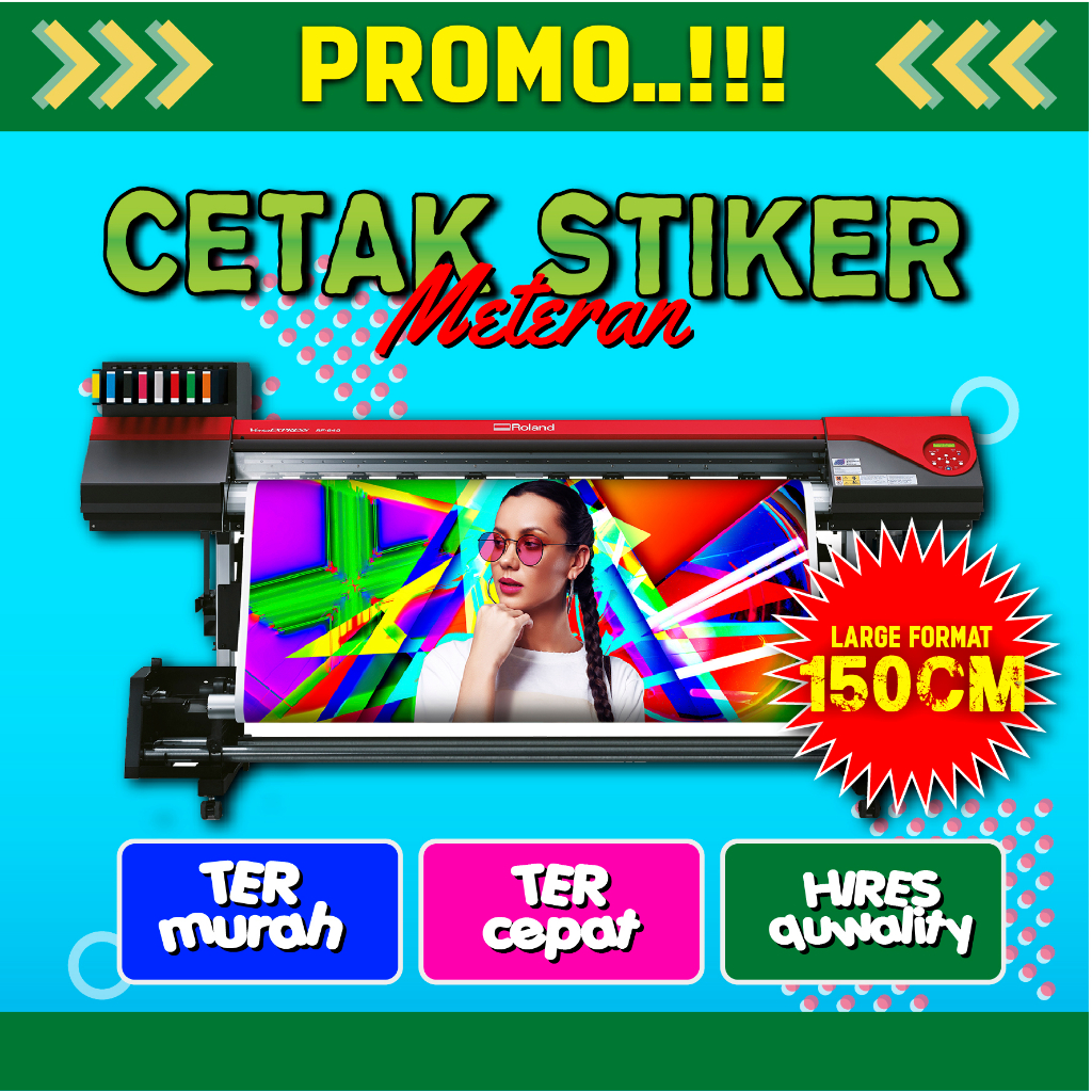 Jual CETAK STICKER TRANSPARAN CEPAT | Shopee Indonesia