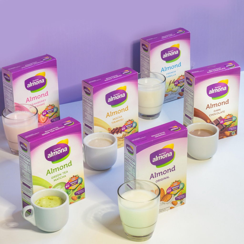 Jual ALMONA Almond Milk Powder ASI BOOSTER with Daun Katuk - Rendah ...
