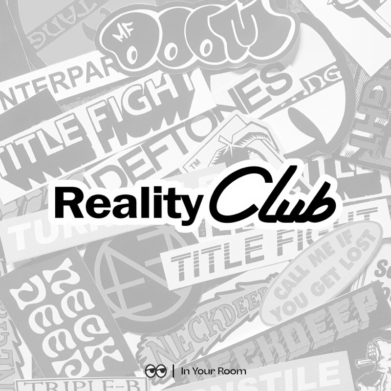 Jual STICKER BAND REALITY CLUB | BAHAN GRAFTAC | Shopee Indonesia