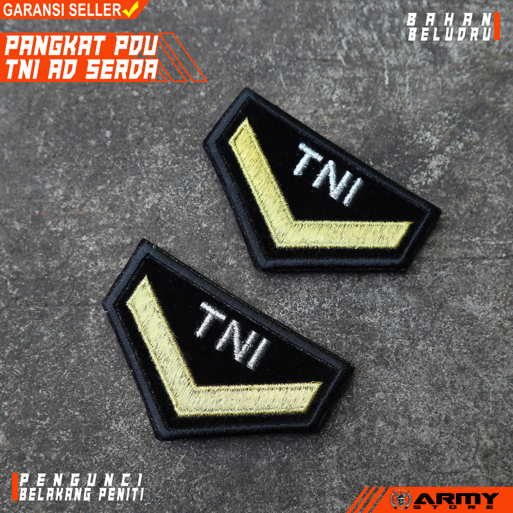 Jual Pangkat PDU Serda TNI AD | Shopee Indonesia