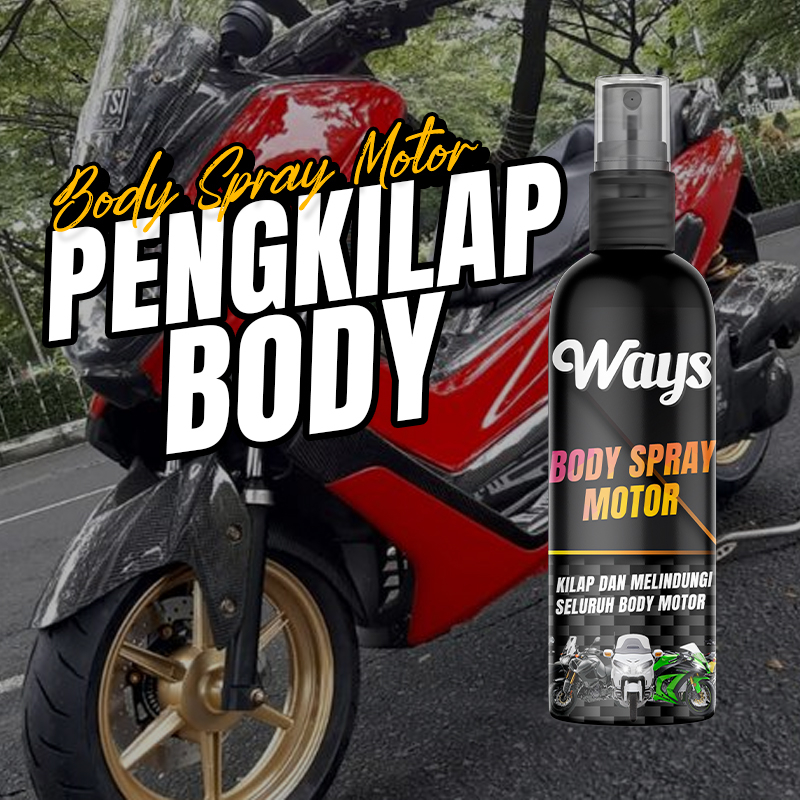 Jual Pengkilap Body Motor Multiguna Semi Coating BODY SPRAY | Shopee ...