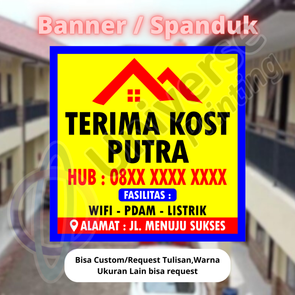 Jual Spanduk Terima Kost Sewa Jual Ruko | Shopee Indonesia
