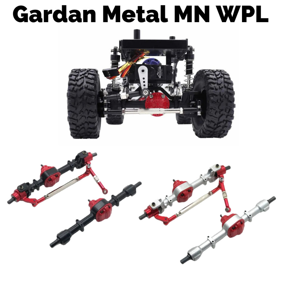 Jual Metal Upgrade Gardan MN WPL Axle Shaft Full Metal | Shopee Indonesia