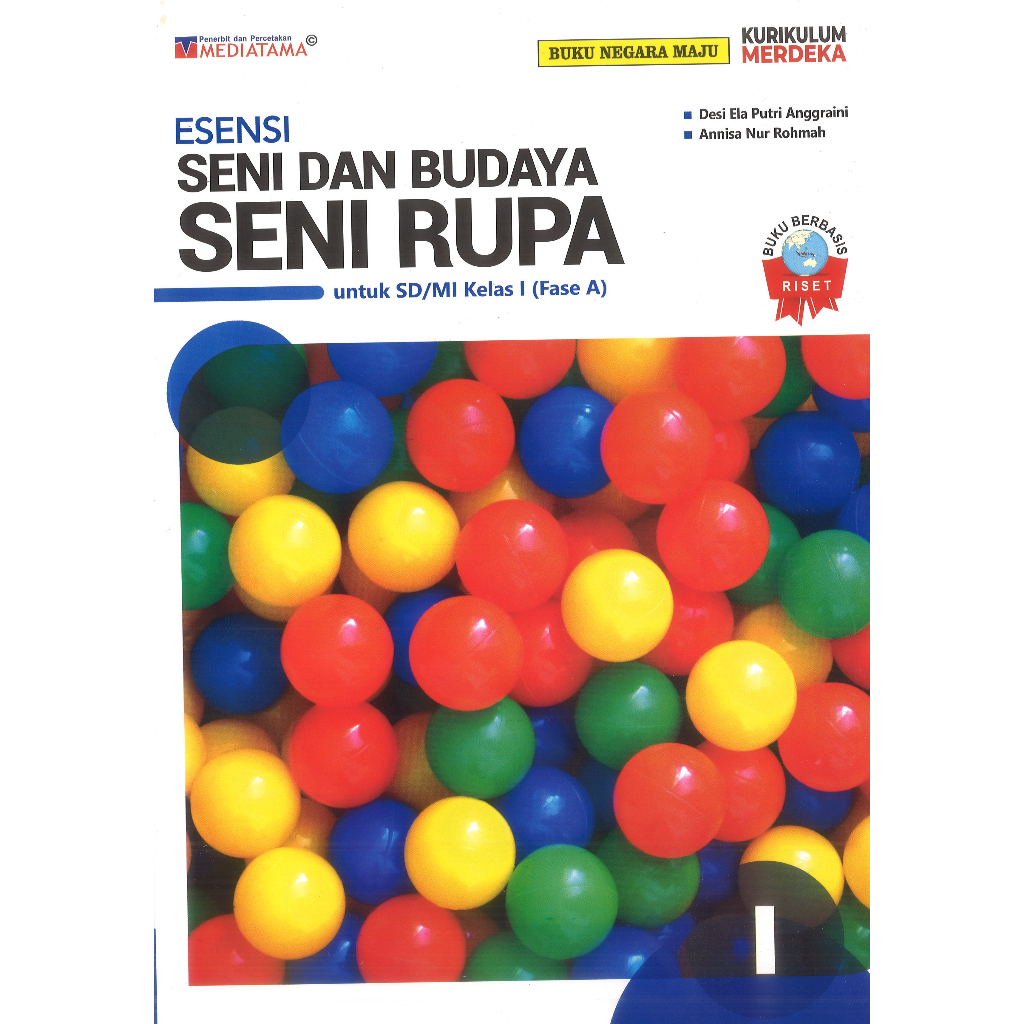 Jual BUKU ESENSI SENI DAN BUDAYA SENI RUPA KURIKULUM MERDEKA KELAS 1 SD ...