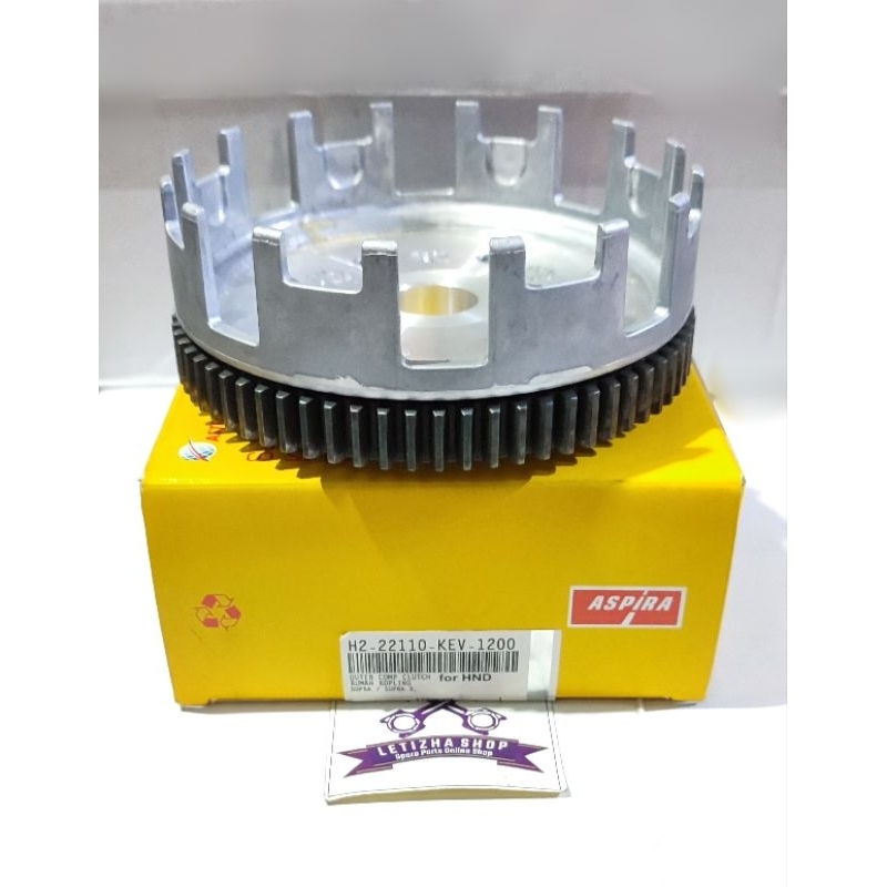 Jual RUMAH KAMPAS KOPLING SUPRA GRAND PRIMA IMPRESA LEGENDA ALUMUNIUM PLUS GIGI KOPLING HONDA ...