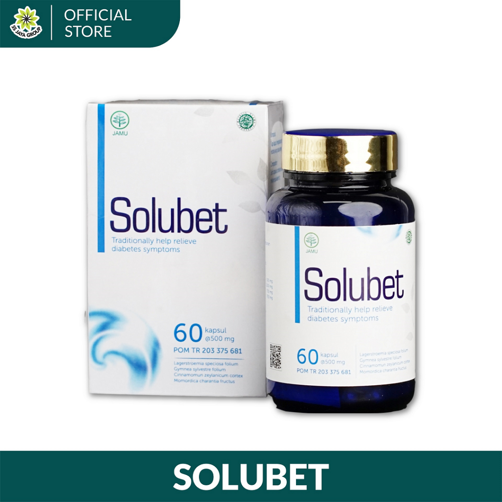 Jual CV SS Jaya Grup - SOLUBET !!! Solusi Diabetes Isi 60 Kapsul - obat ...