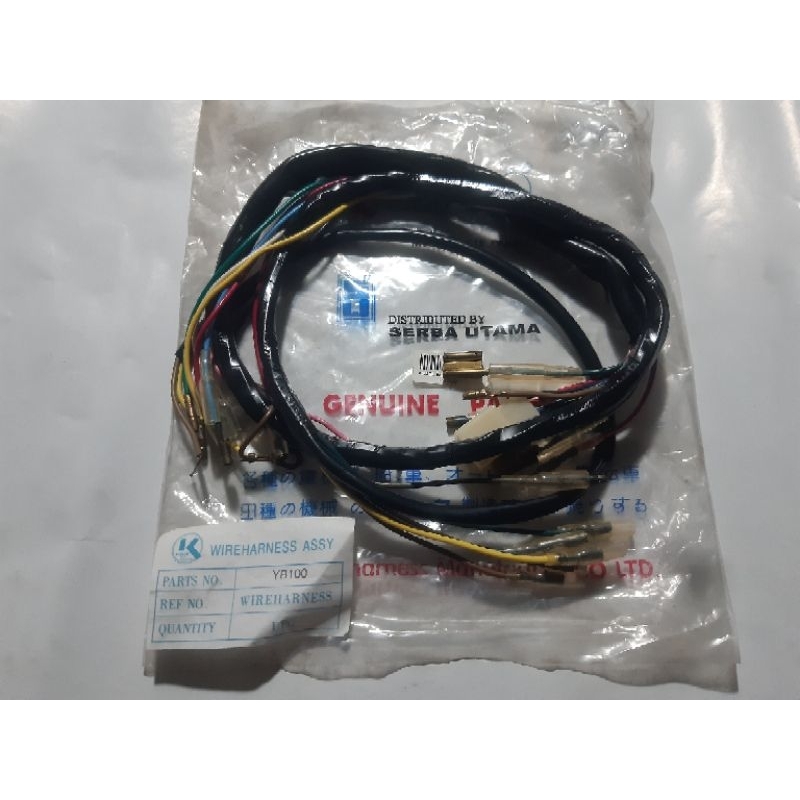 Jual kabel body full set assy soket skun wire hardness original kitaco ...