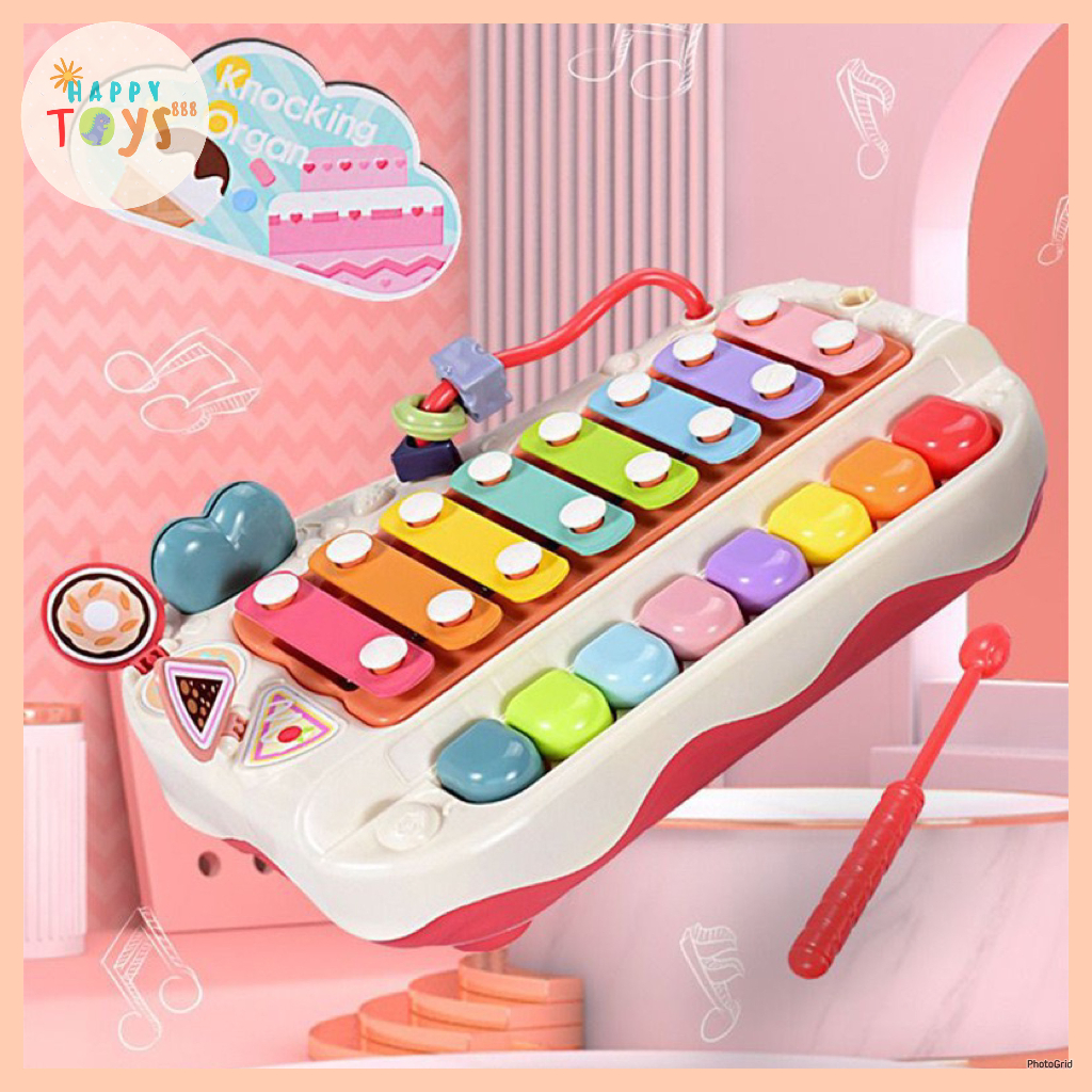 Jual HAPPYTOYS.888 #B91 MAINAN ANAK MUSIC PIANO BUSY TOYS SENSORY TOYS ...