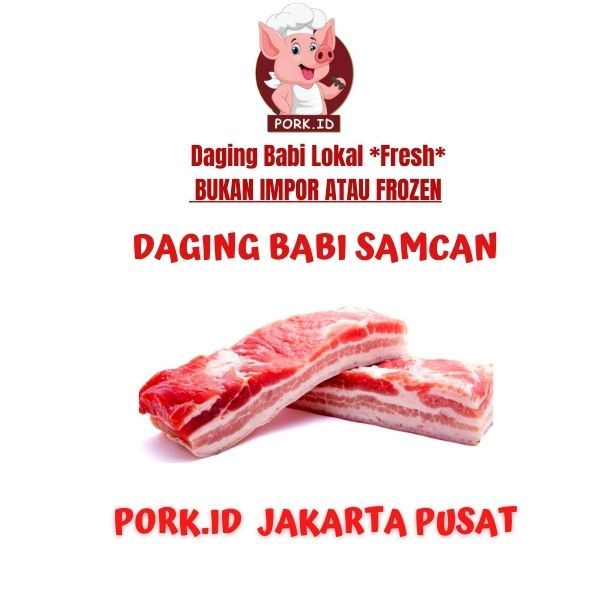 Jual DAGING BABI SAMCAN / PORK BELLY | Shopee Indonesia