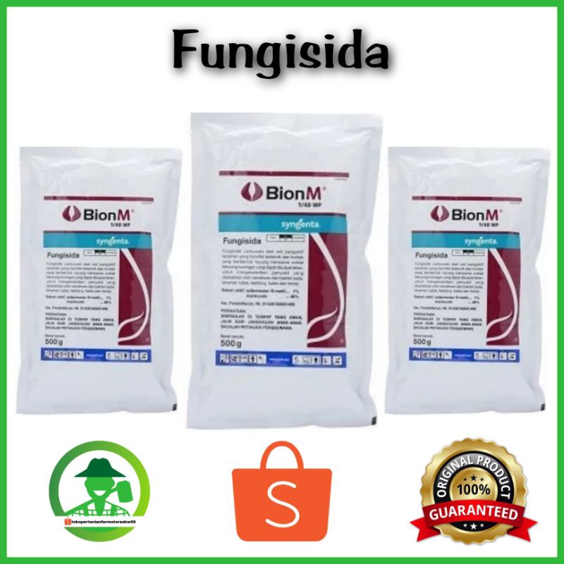 Jual Bion m 500gram fungisida sygenta kemasan asli pabrik (original 100 ...