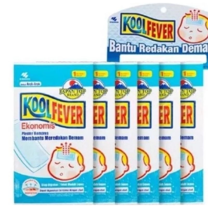 Jual kool fever kids 1Renceng/6 sashet | Shopee Indonesia