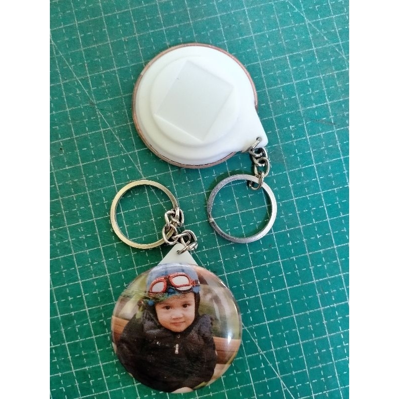 Jual Gantungan Kunci Pin / Souvenir / Cendramata Foto/Logo | Shopee ...