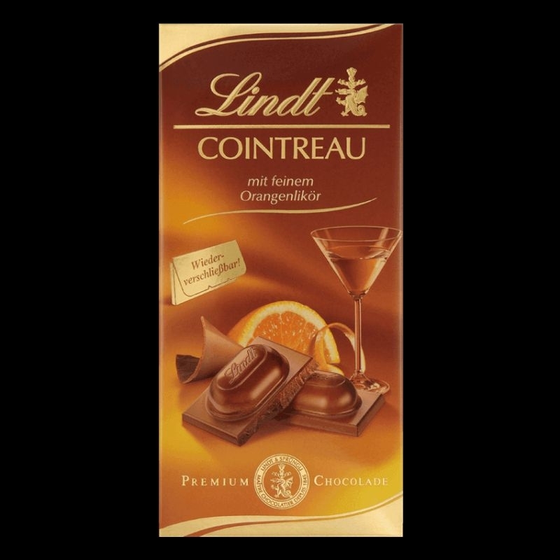 Jual lindt liquor (8%) chocolate cointreau/ kirsch/ cognac (import ...