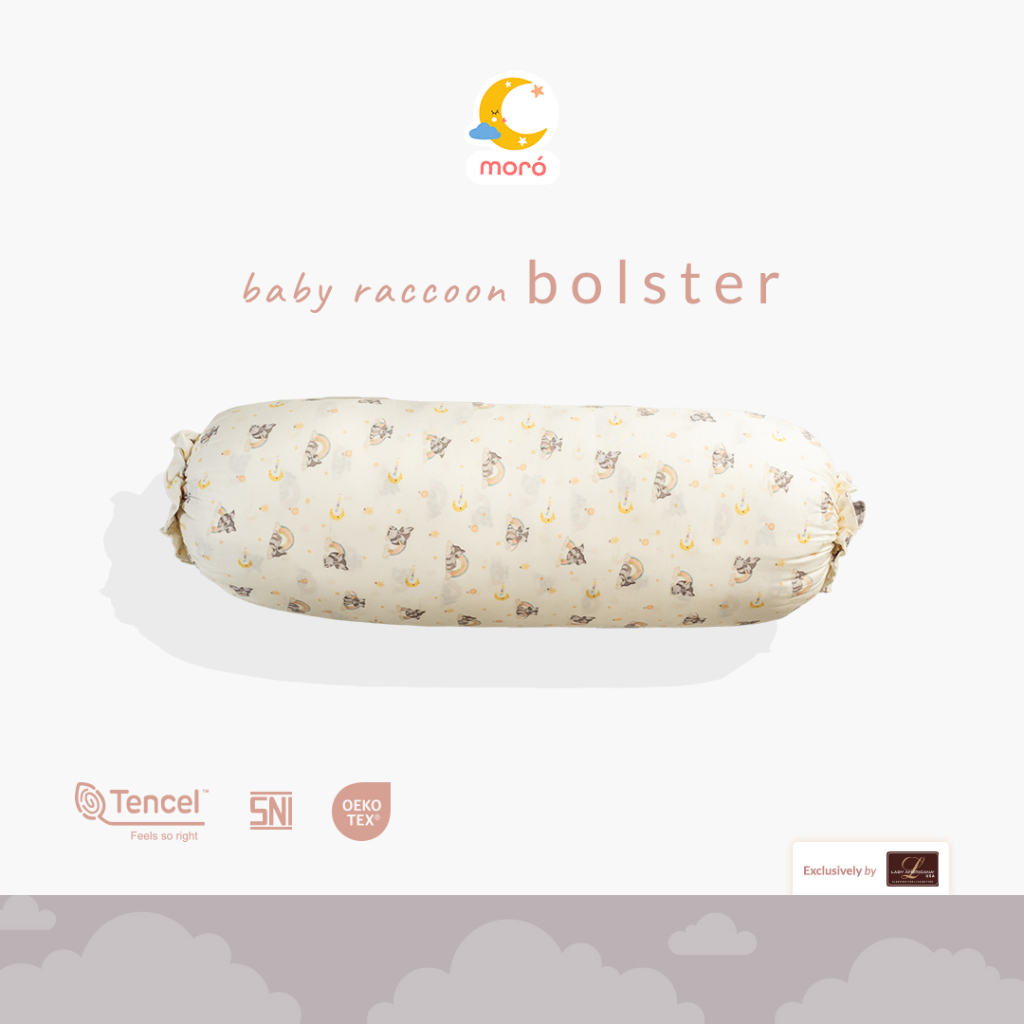 Jual Guling Moro Bolster Type Raccoon ( Guling Bayi Moro ) | Shopee ...