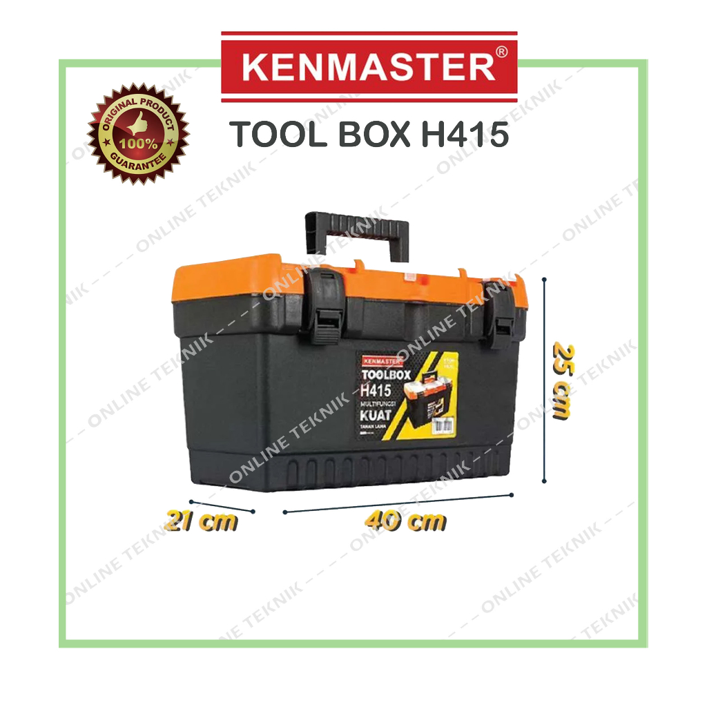 Jual KENMASTER Tool Box H415 / Tempat Penyimpanan Perkakas Toolbox H ...
