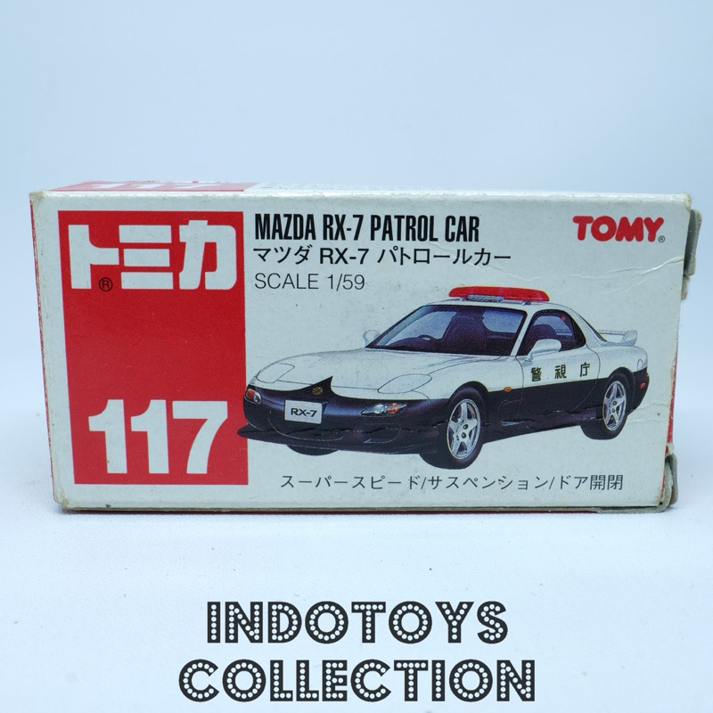Jual Tomica Tomy Merah ~ Mazda RX7 Patrol Car | Shopee Indonesia