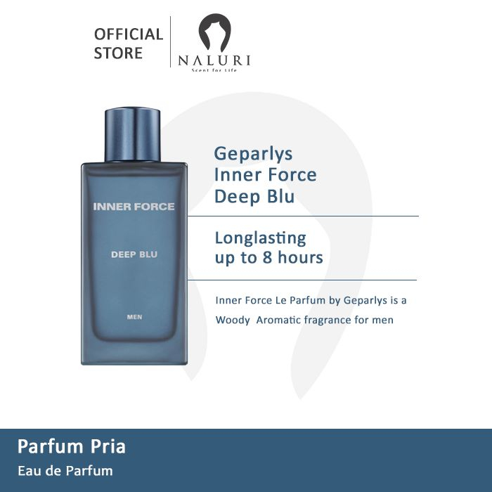 Jual Parfum Original Geparlys Inner Force Deep Blu EDP 100ml | Shopee ...