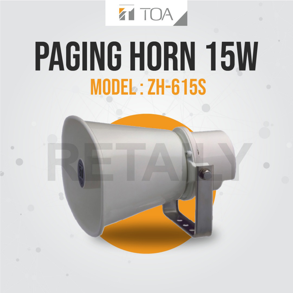 Jual TOA Paging Horn Model ZH-615S 15W - Garansi Resmi | Shopee Indonesia