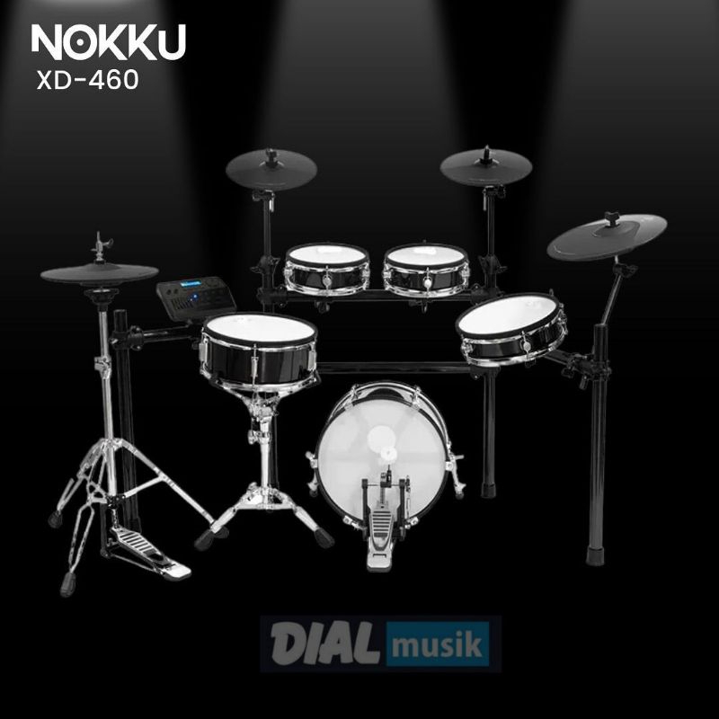 Jual Nokku XD-460KM Drum Electric Original - Nokku Drum Elektrik NK460 ...