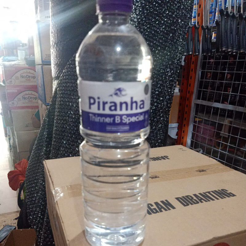 Jual THINNER B PIRANHA 1LTR (KHUSUS INSTAN) | Shopee Indonesia