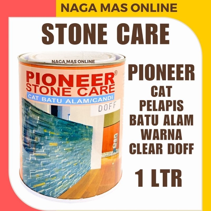 Jual PIONEER CAT BATU ALAM 1 KG WARNA DOFF / CAT CANDI / CAT PIONEER ...