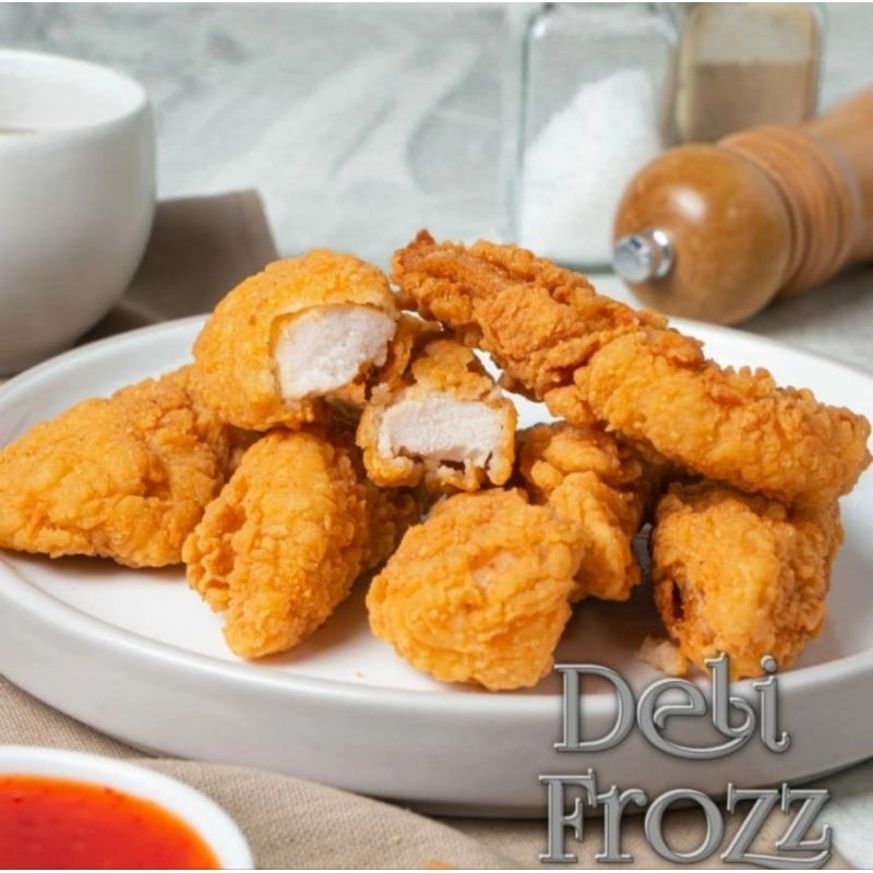 Jual Premium Chicken Strip | Ayam Fillet Crispy [1kg] | Shopee Indonesia