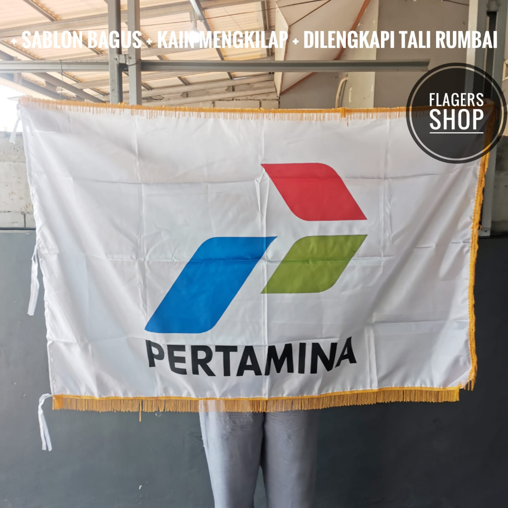 Jual Bendera Ruangan Pertamina 90x135 cm - Ukuran Besar | Shopee Indonesia