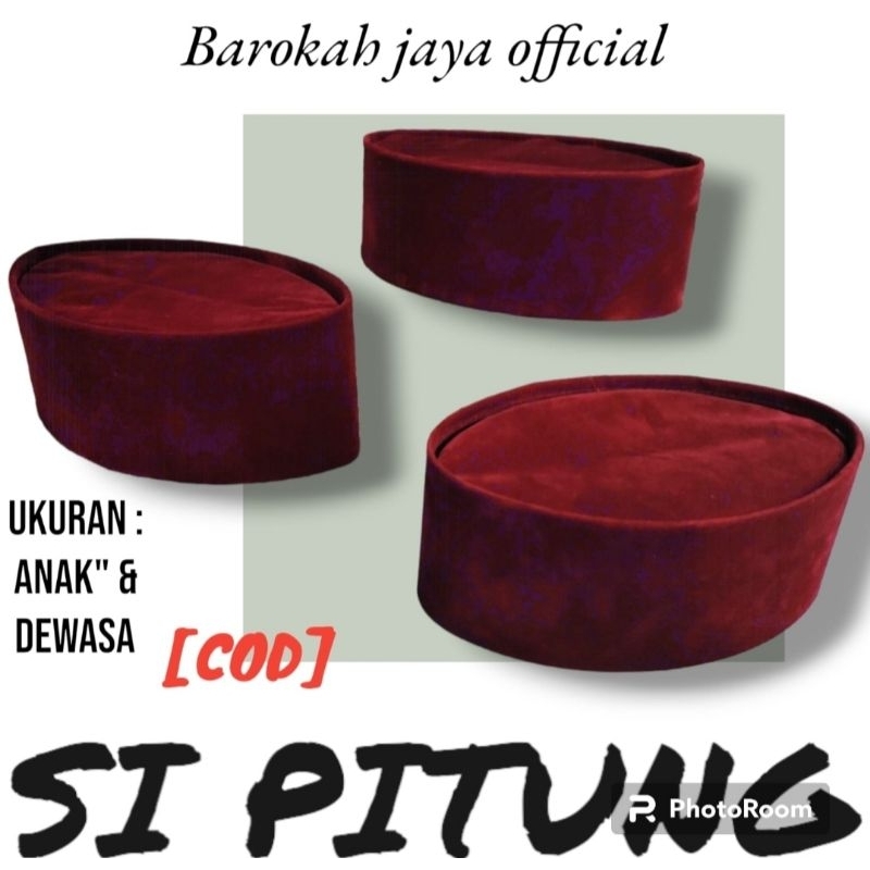 Jual PECI BETAWI MERAH MARON KUALITAS PREMIUM Tinggi 9cm | Shopee Indonesia