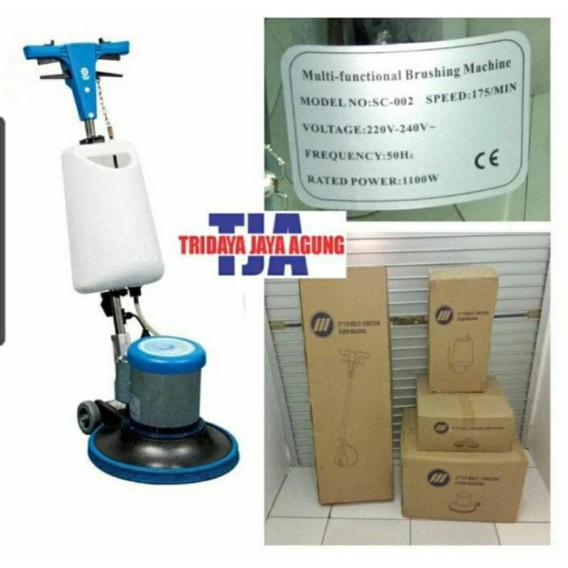 Jual Mesin Poles lantai Polisher SC 002 Floor Polish 175rpm | Shopee ...
